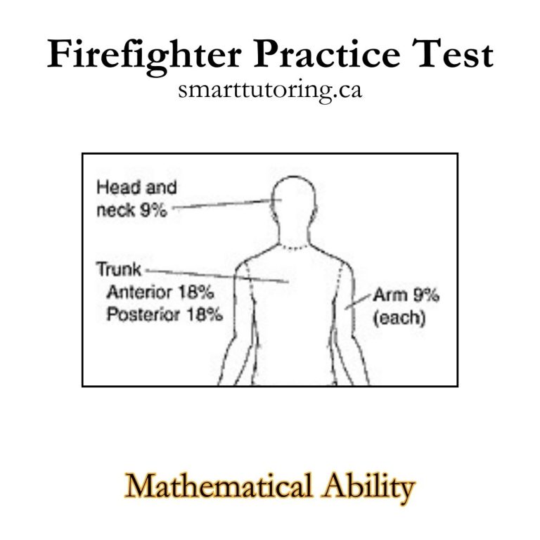 Firefighter Math Practice Test Questions & Answers Free PDF